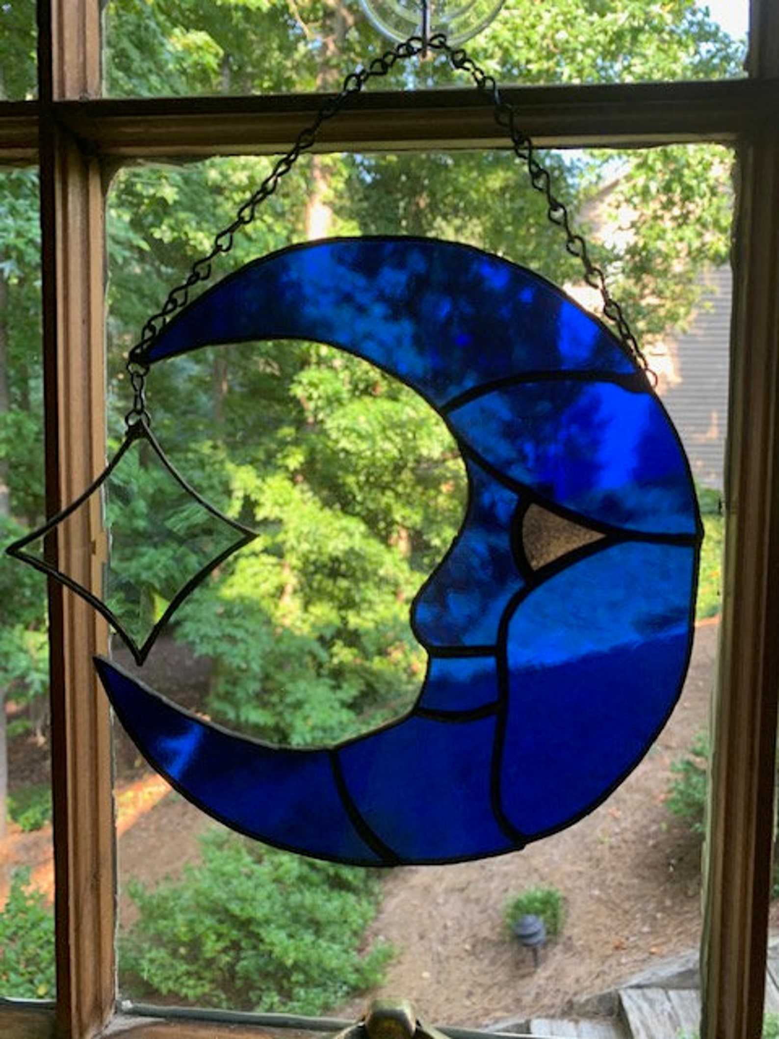 Free Stained Glass Patterns Moon at Reynaldo Leahy blog
