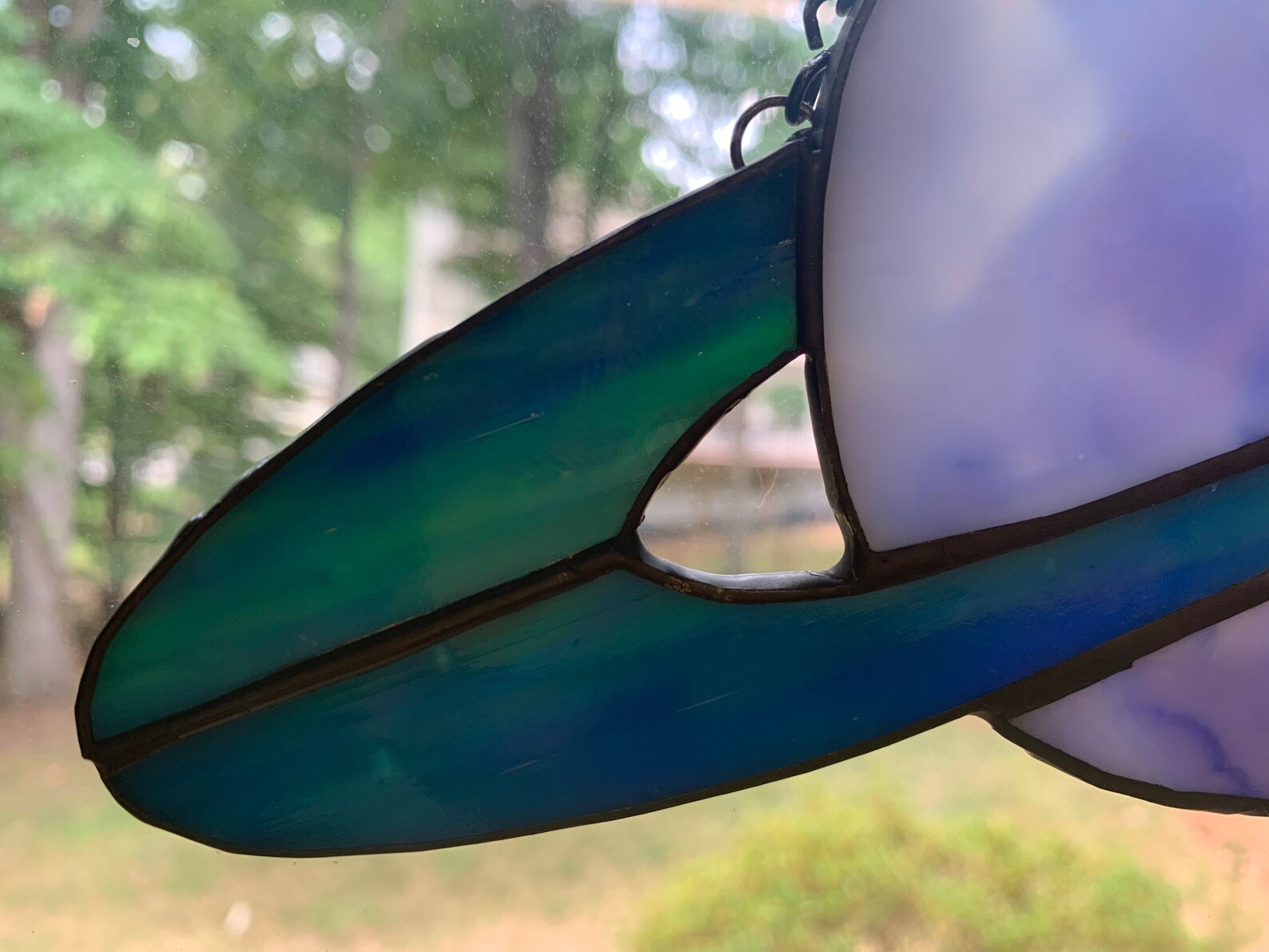 Stained Glass Saturn Suncatcher Art Glass Window Hanging Planet 9 - Etsy