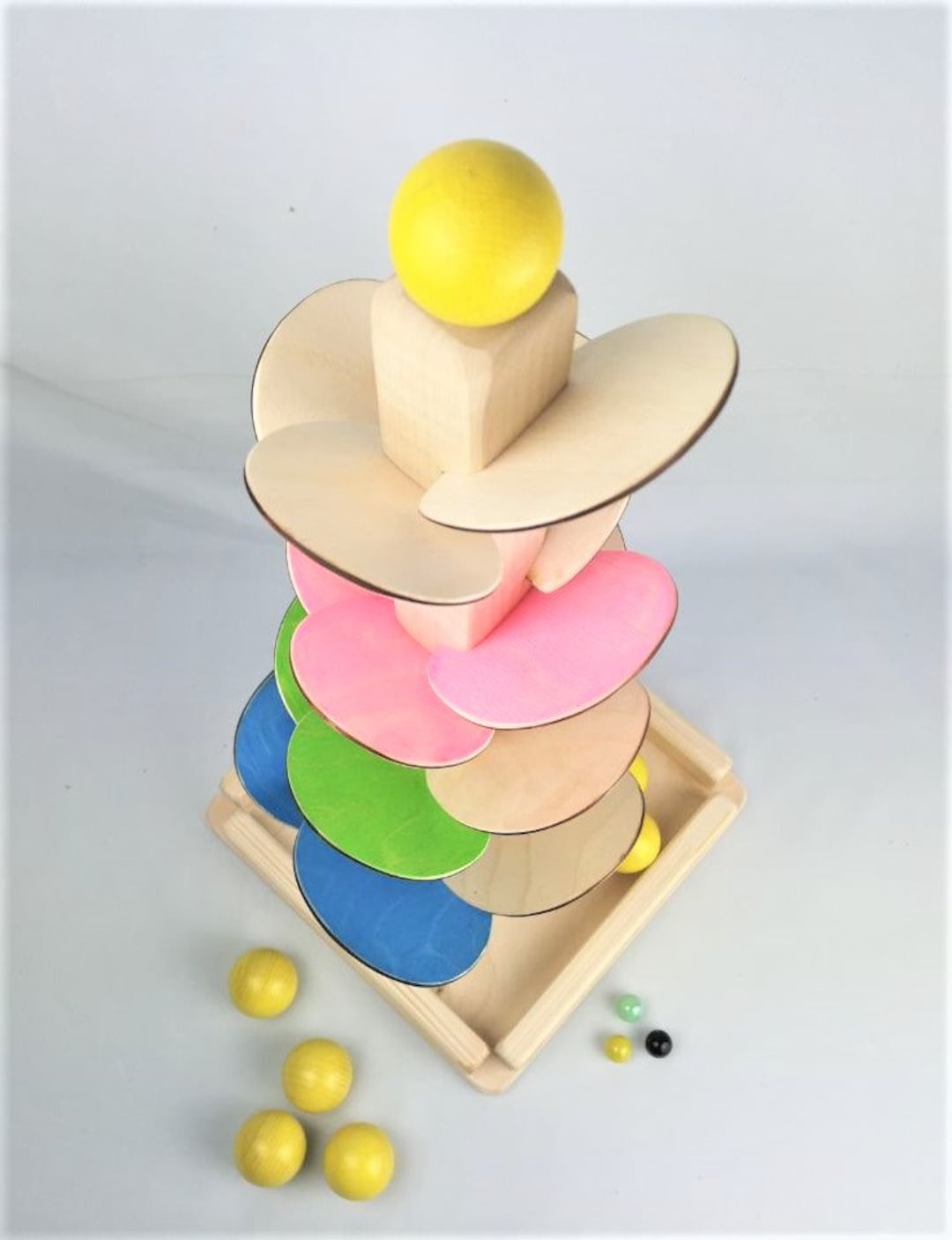 Sound Tree Special Edition, Including 4 Yellow Wooden Balls 40 Mm ...