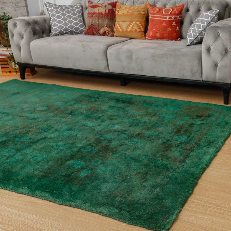 Green Moroccan Rug - Etsy