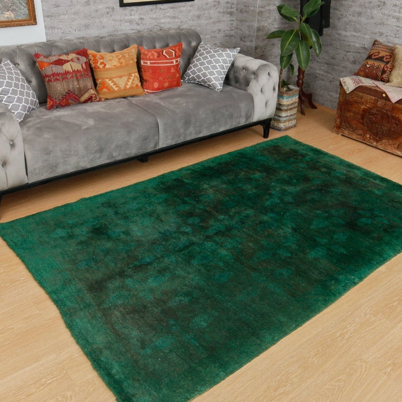 Green Moroccan Rug - Etsy