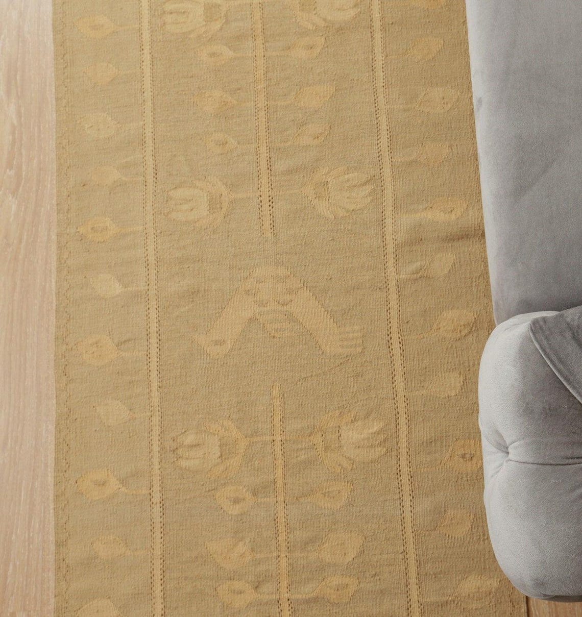 2x13 Nomadic Corridor Runner Kilim , Flat Weave Carpet , 2'5" X 12'11 ...