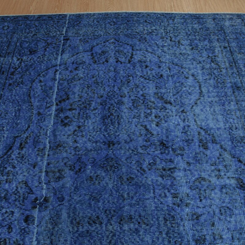 Blue Vintage Rug - Etsy