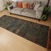 3x11 Distressed Kitchen Rug, Vintage Corridor Rug, 3'5" X 10'11" Boho ...