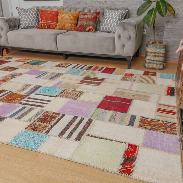 Patchwork Carpet - Etsy