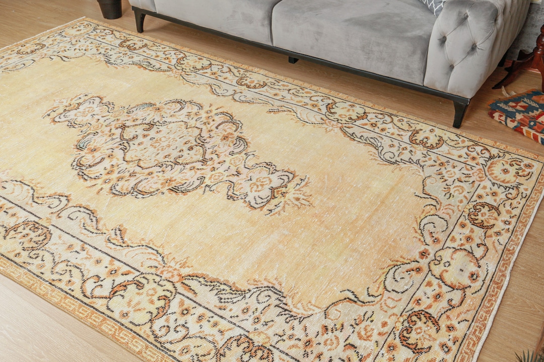 6x10 Rustic Bedroom Rug, Living Room Carpet,farmhouse Rug ,area Rug, 6 ...