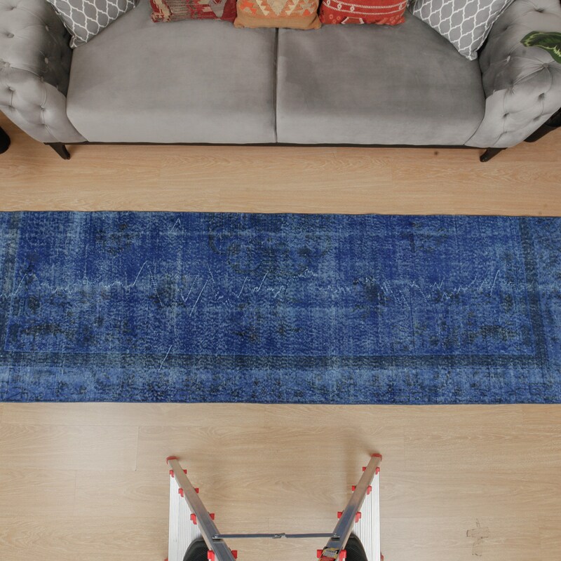 Blue Vintage Rug - Etsy