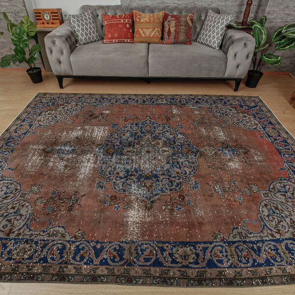 7x9 Persian Rug - Etsy