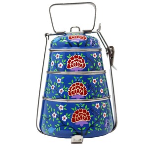 Traditional Indian Tiffin Box Eco Lunchbox Compartment Lunchbox Tiffin ...