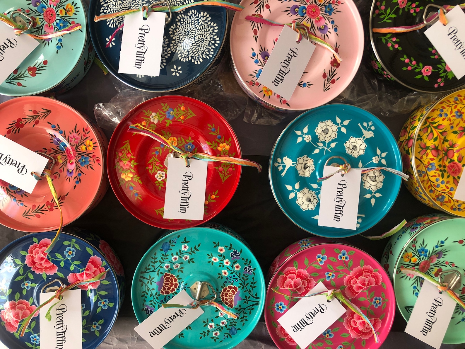 Hand Painted Masala Dabba Spice Tin, Spice Dabba, Beautiful Masala Box ...