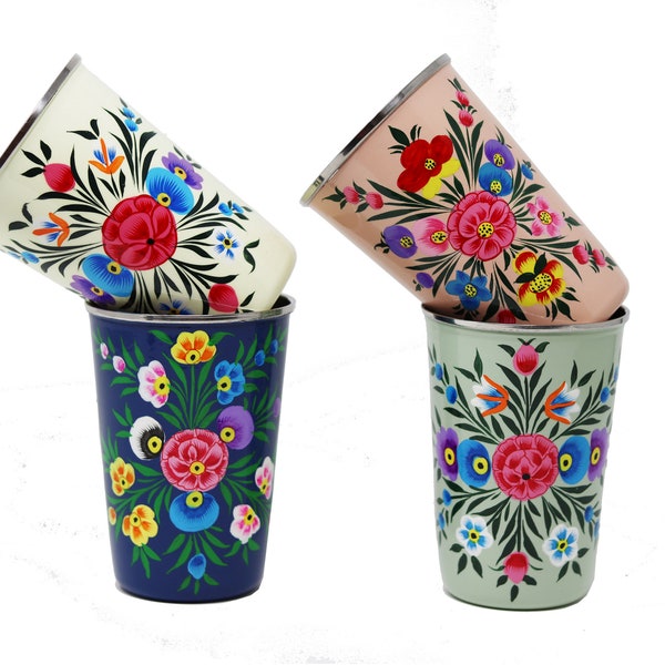 Hand Painted Cups - Etsy