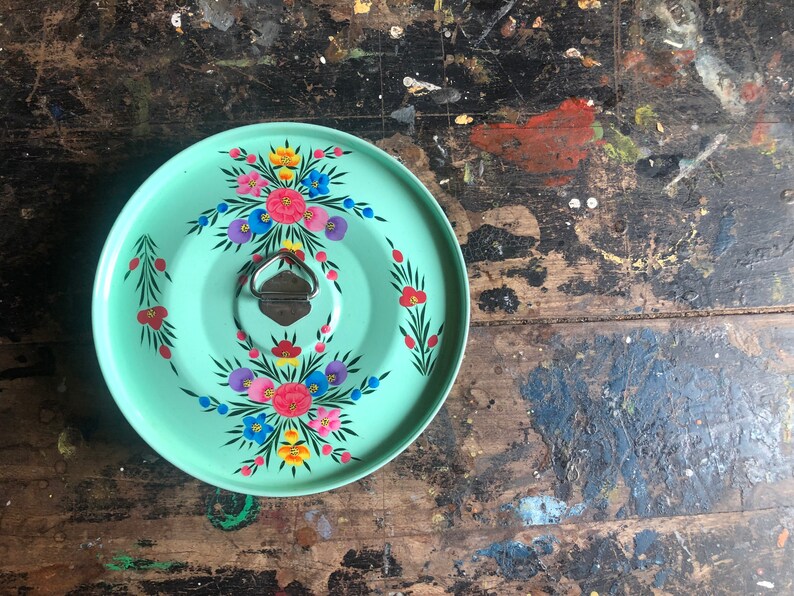 Hand Painted Masala Dabba Spice Tin Spice Dabba Beautiful - Etsy