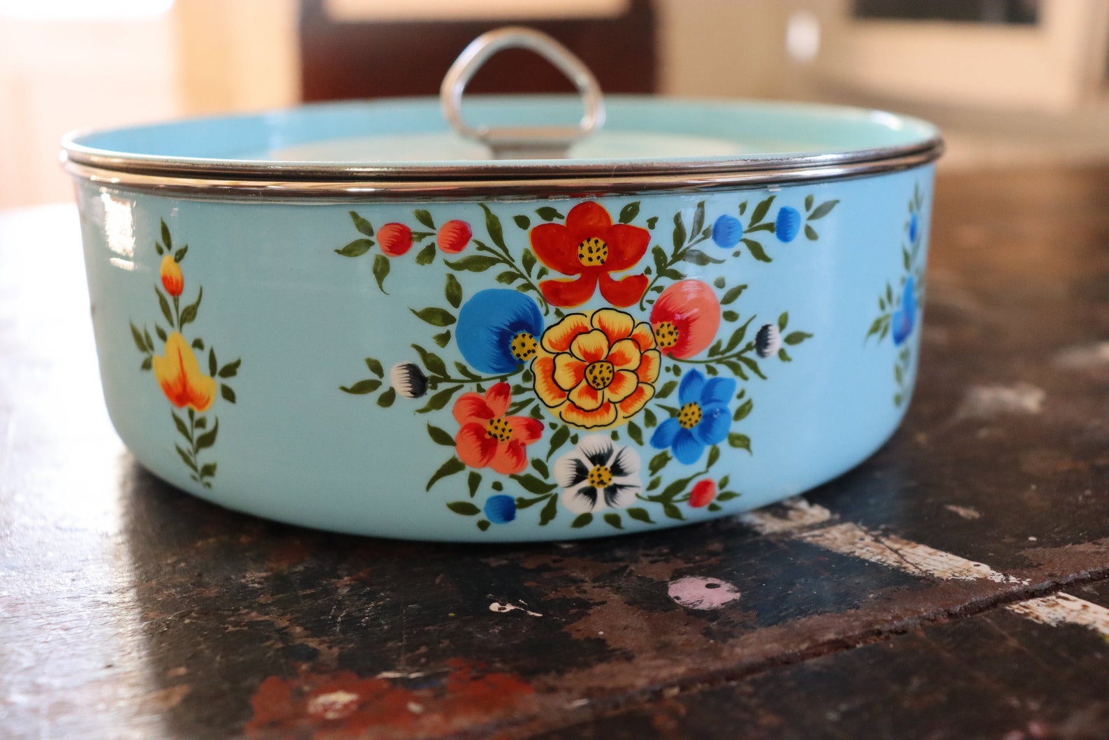 Hand Painted Masala Dabba Spice Tin, Spice Dabba, Beautiful Masala Box ...