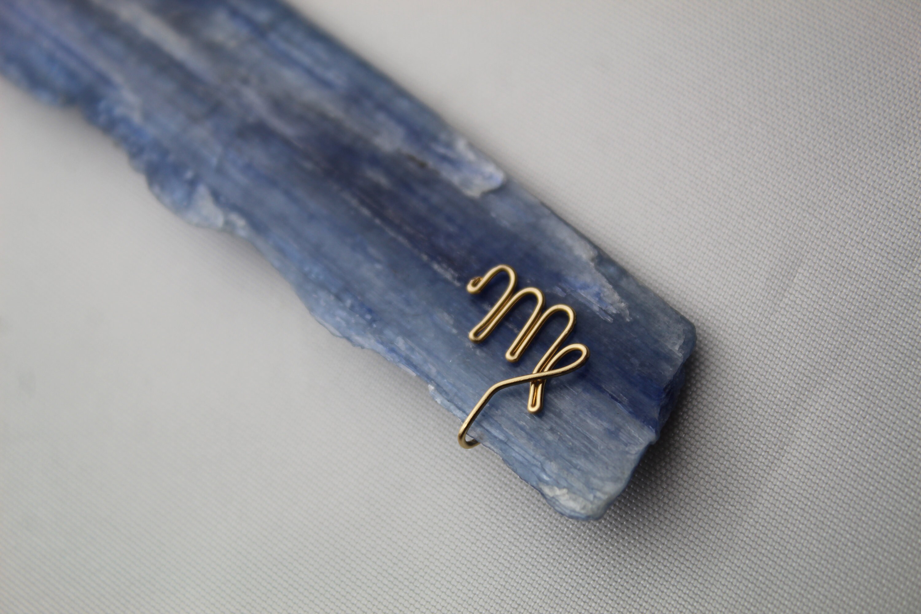 Virgo Zodiac Sign 14k Gold Nose Cuff No Piercing Needed Nose | Etsy