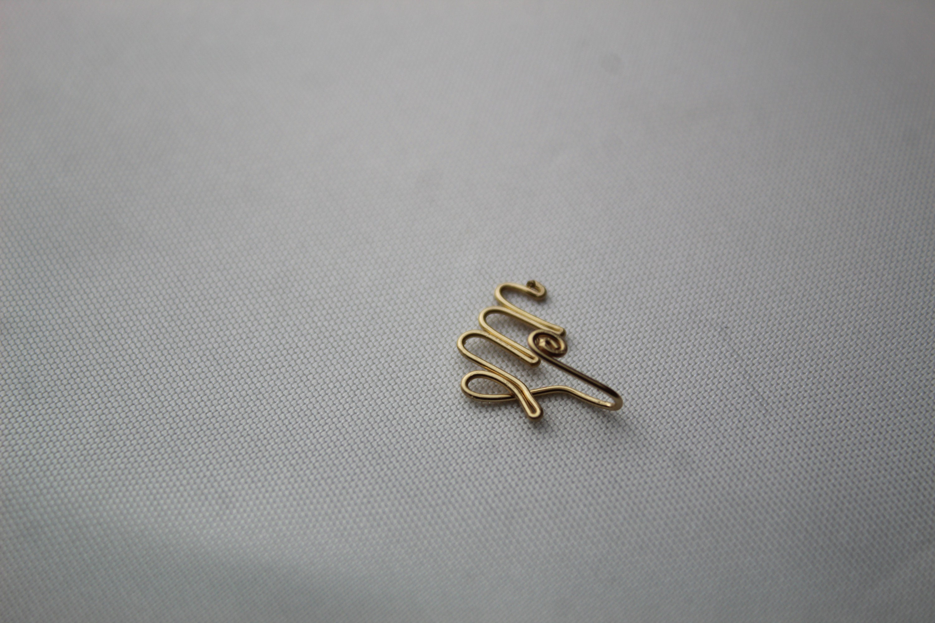 Virgo Zodiac Sign 14k Gold Nose Cuff No Piercing Needed Nose | Etsy