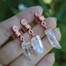 Clear Quartz & Copper Loc Jewelry Crystal Point Dreadlock - Etsy