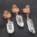 Clear Quartz & Copper Loc Jewelry Crystal Point Dreadlock - Etsy