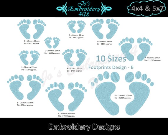 Baby's / Kids / Childs Footprints / Feet Machine - Etsy