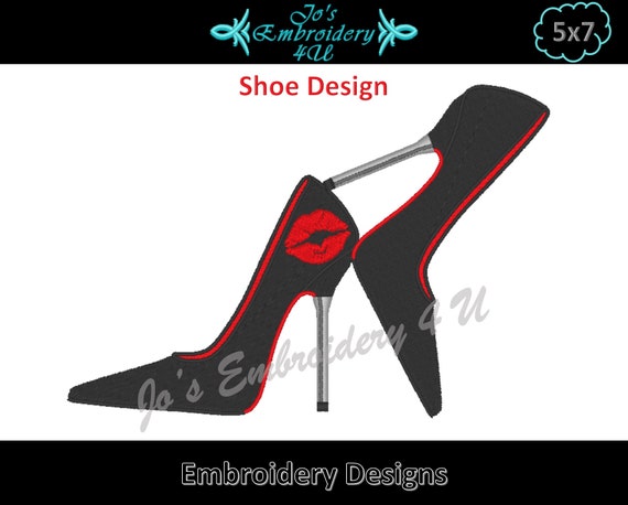 Stiletto Umriss Metallische High Heel Schuhe Mit Aufwendigen Details
