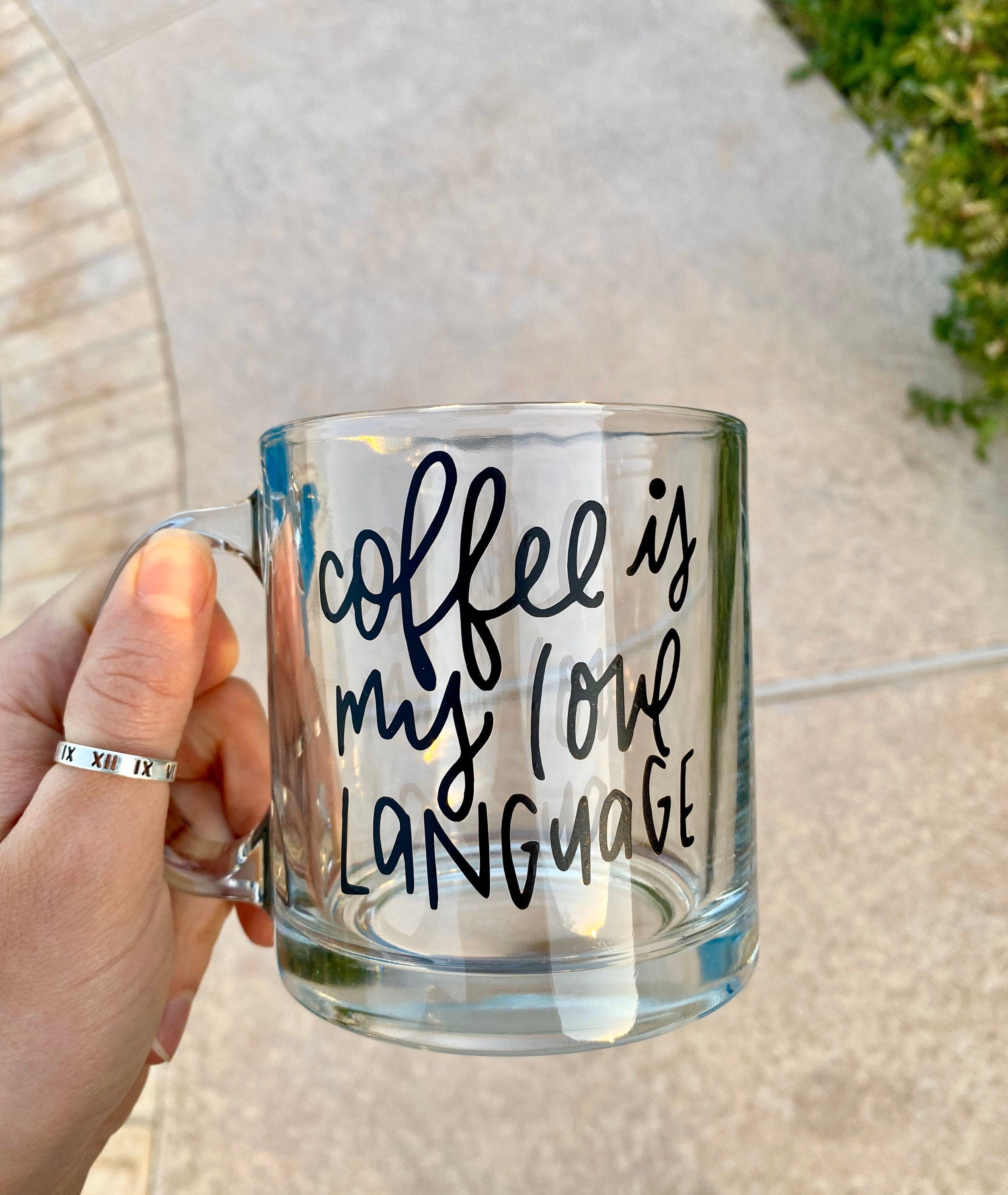 Coffee is My Love Language Mug Gifts for Her - Etsy