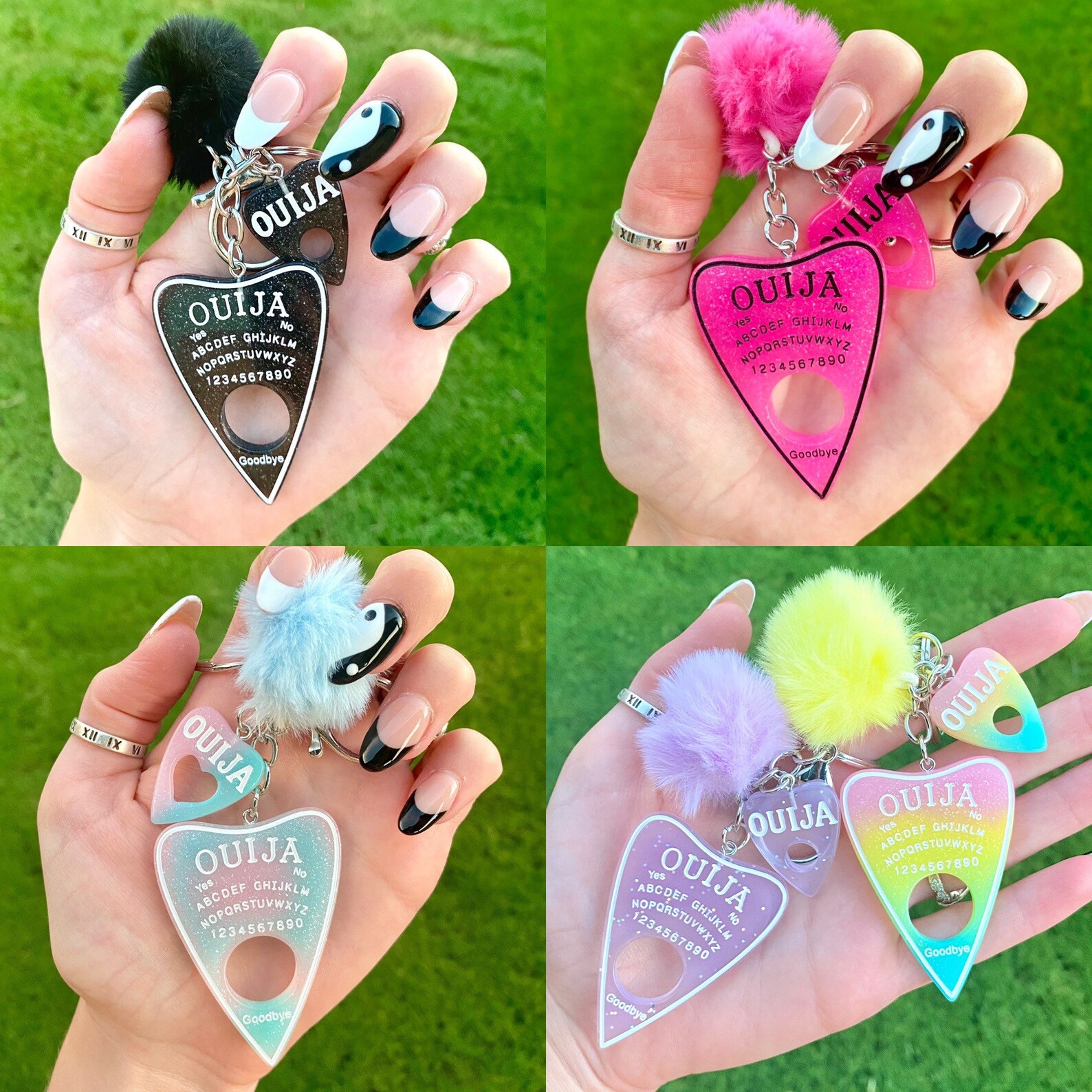 Ouija Board Keychain Cute Keychain Keychain Fun - Etsy