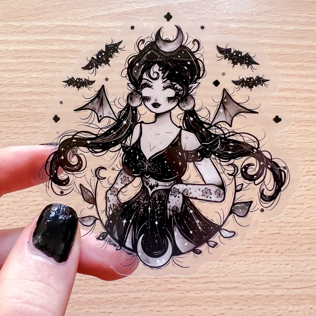 Nyx Transparent Sticker - Etsy