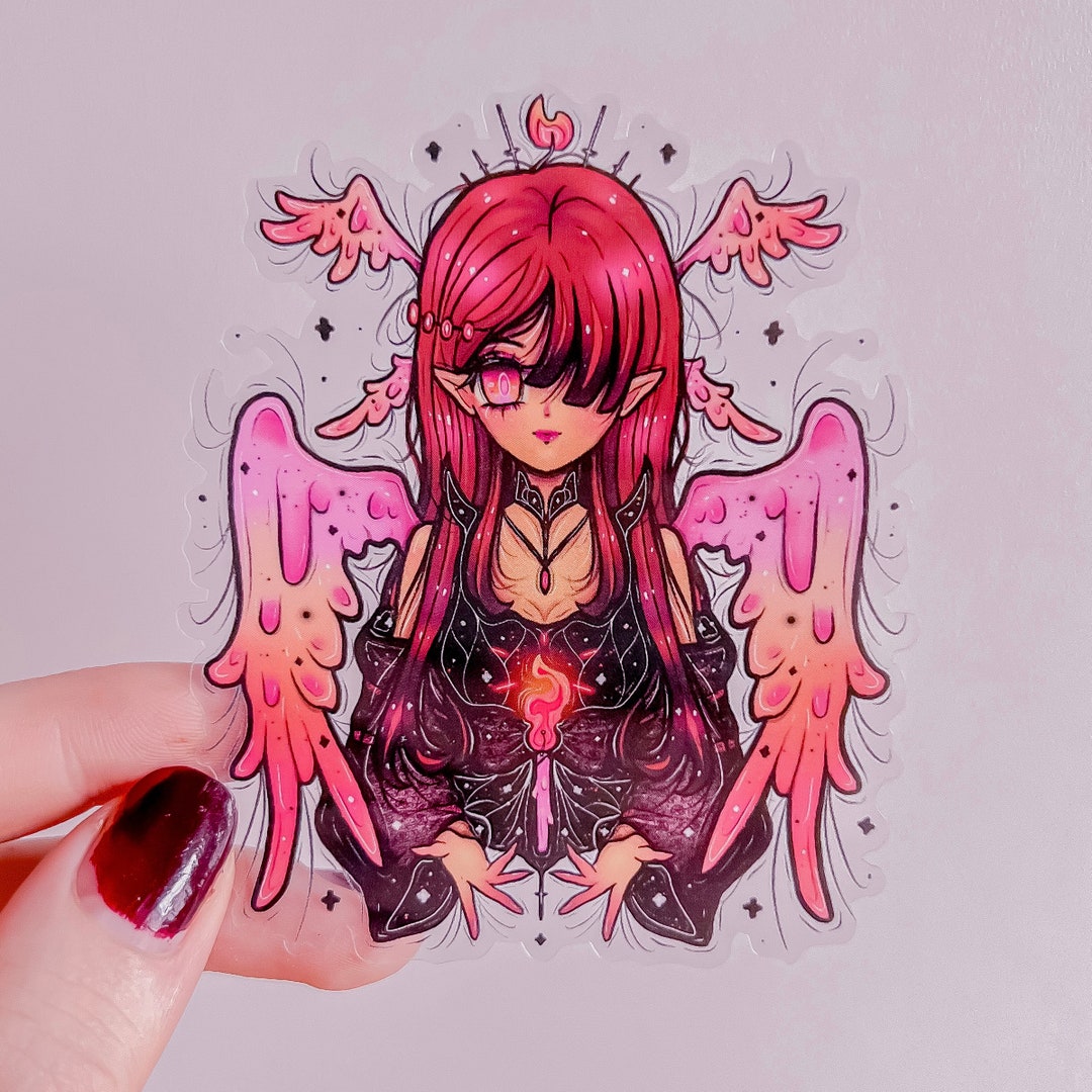 Archangel Transparent Sticker - Etsy