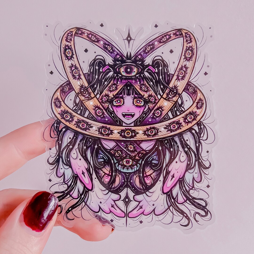Angel Ophanim/thrones Transparent Sticker - Etsy