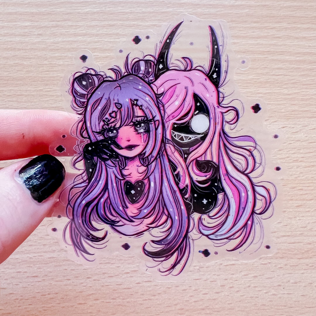 Fear Taking Over Transparent Sticker - Etsy