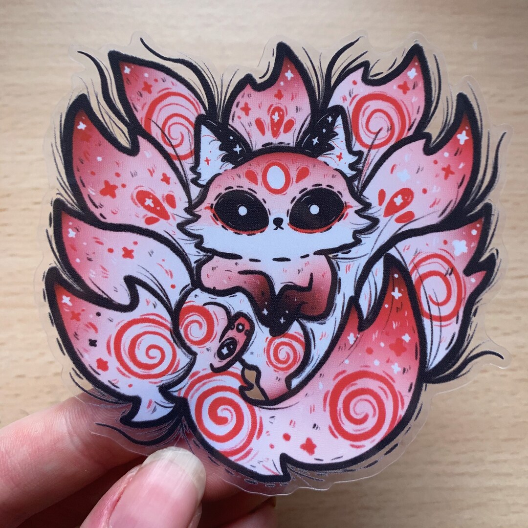 Kitsune Fuchs Sticker - Etsy