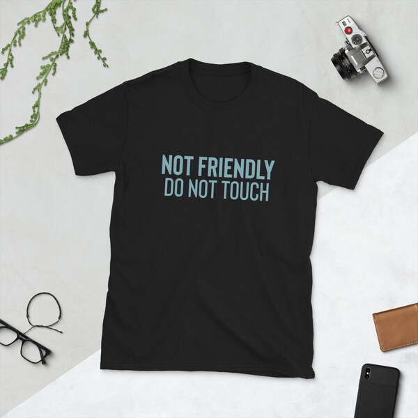 Not Friendly Do Not Touch Sleeve - Etsy