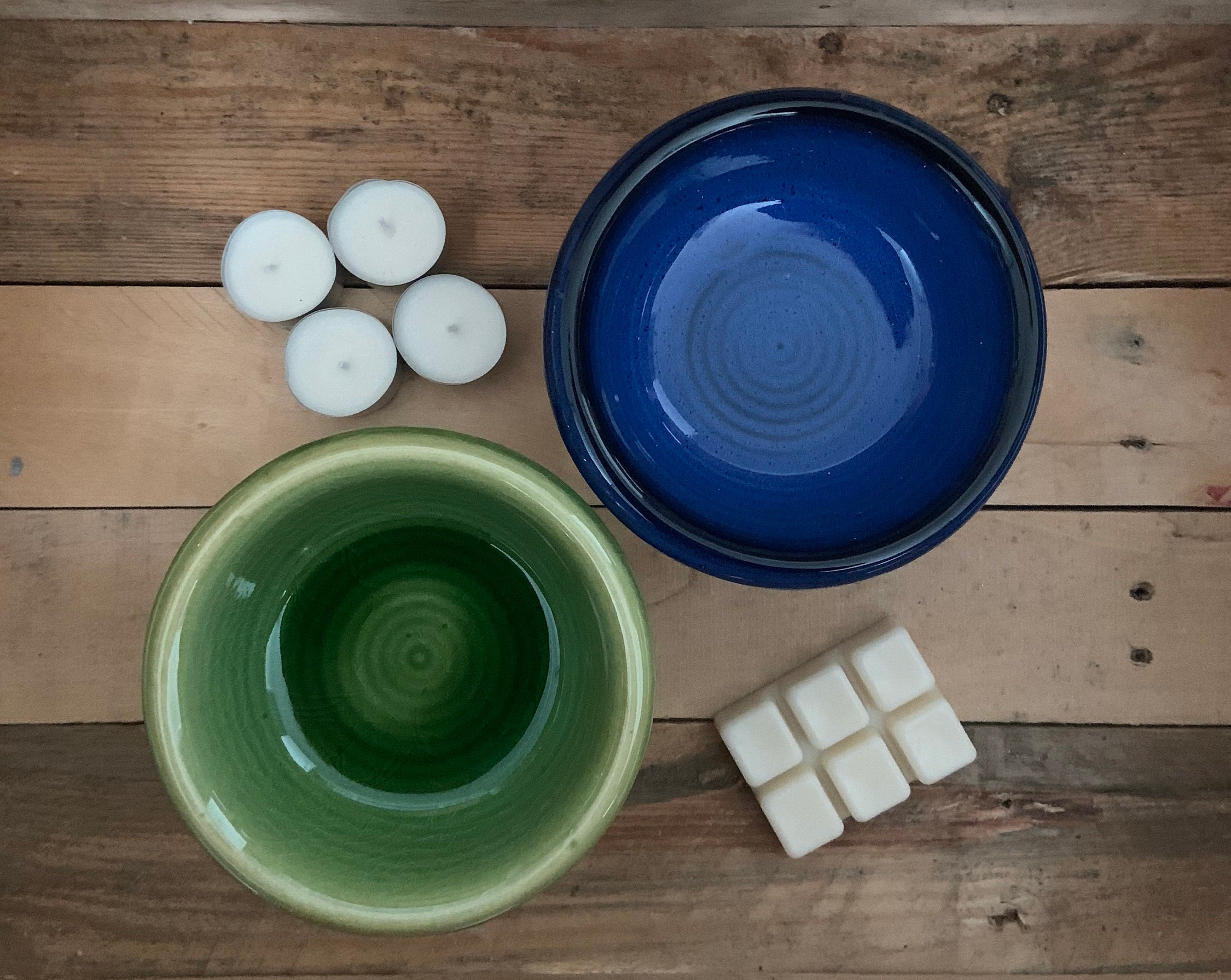 Deep Bowl Wax Burner Including a Homemade Clamshell Wax Melt - Etsy Ireland