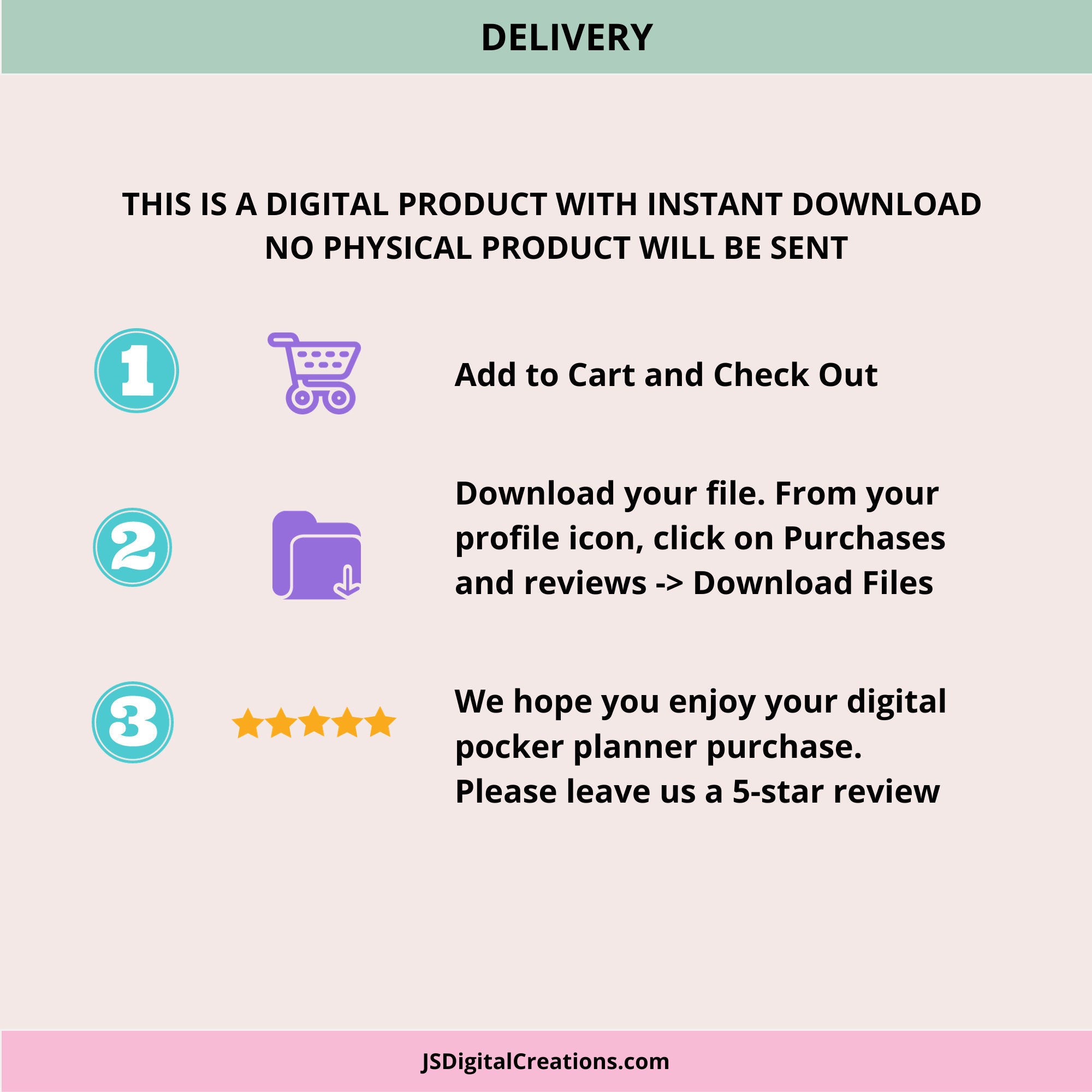 Smartphone Digital Life Organizer–tulip Garden | 65 Hyperlinked Pages ...