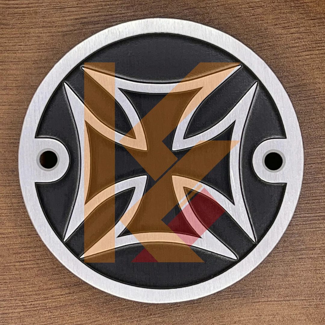 Cross, Points Cover for Harley Sportster XL, Evolution Big Twins ...