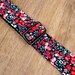 Personalized Red Berry Ukulele Strap With Leather Ends - Etsy