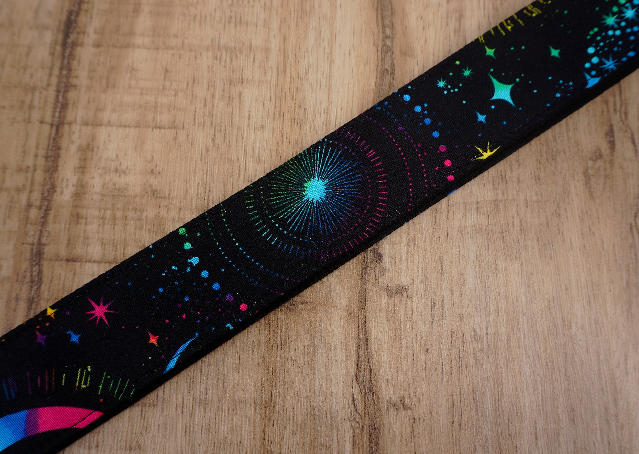 Personalized Rainbow Moon Star Ukulele Shoulder Strap With - Etsy