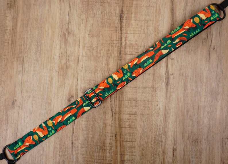 Red Fox Clip on Ukulele Hook Strap With No Drill No Button - Etsy
