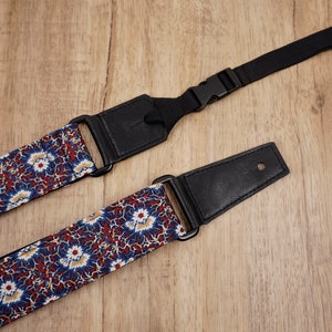 Personalized Thorn Daisy Ukulele Strap With Leather Ends - Etsy