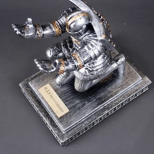 Personalized Medieval Knight Pen Holder – Custom Engraved Brass ...