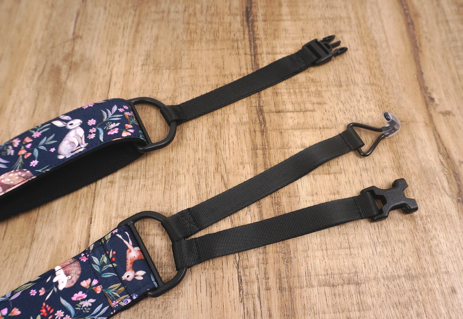 Nature World Clip-on Ukulele Hook Strap, No Button, No Drilling | Soft ...