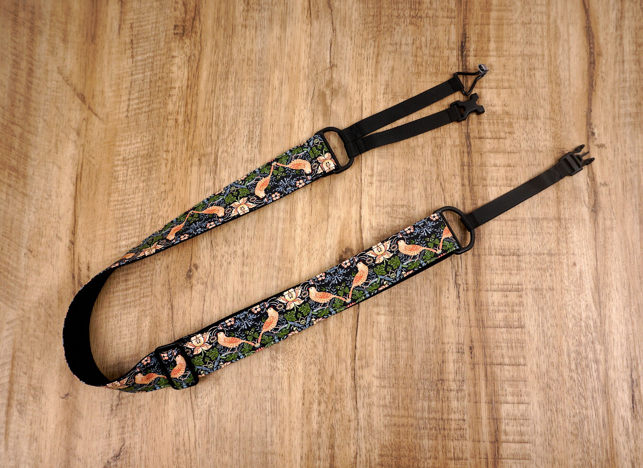 Yellow Bird Clip-on Ukulele Hook Strap Vintage Ukulele Strap - Etsy