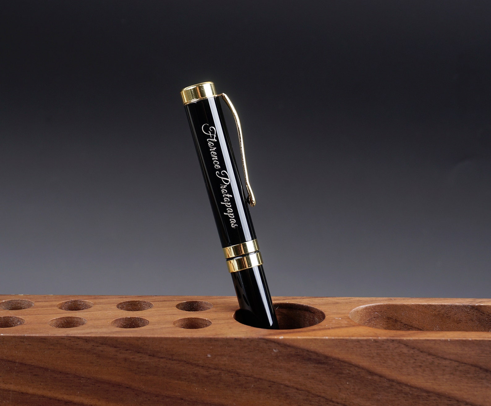 Personalized Black Signature Ballpoint Pen Gift Box Set - Etsy