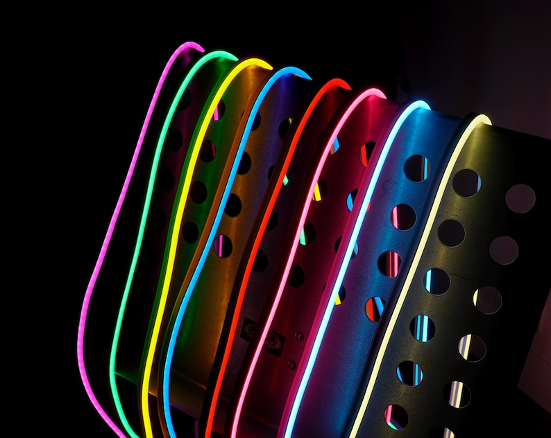 USB Neon Flex Light Strip 5V for DIY – Flexible Silicone Atmosphere ...