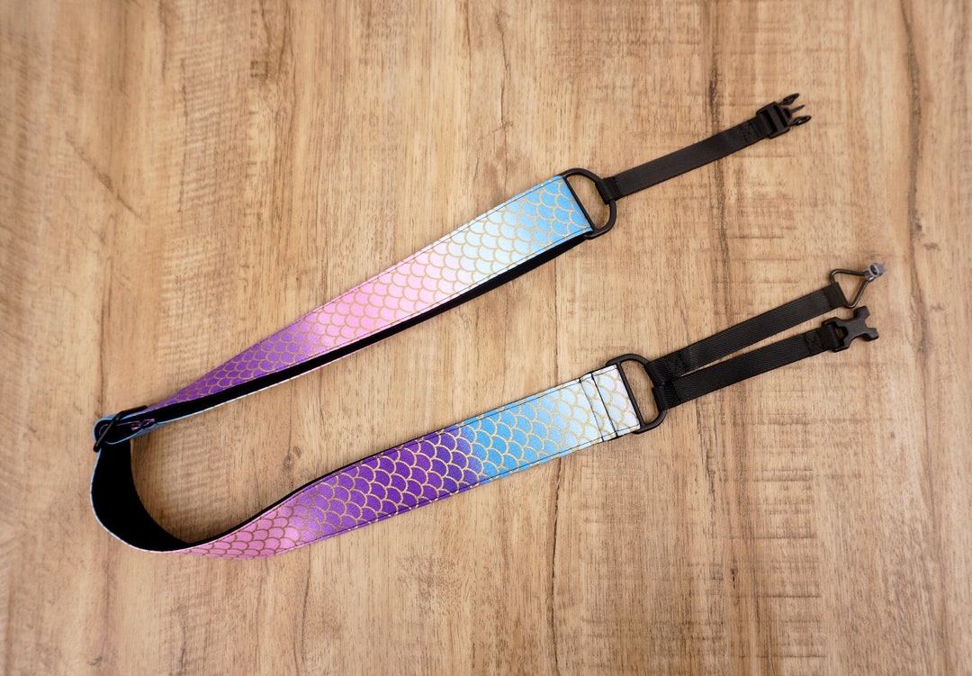 Mermaid Clip on Ukulele Hook Strap, No Button, No Drilling, Mothers Day ...