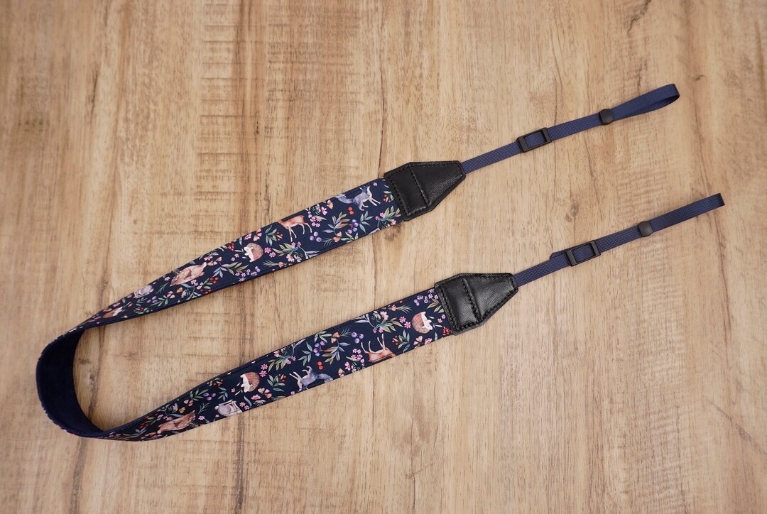 Personalized Cute Nature Animals Quick-release Camera Strap | for Canon ...