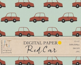 Marsala Car Pattern - Etsy
