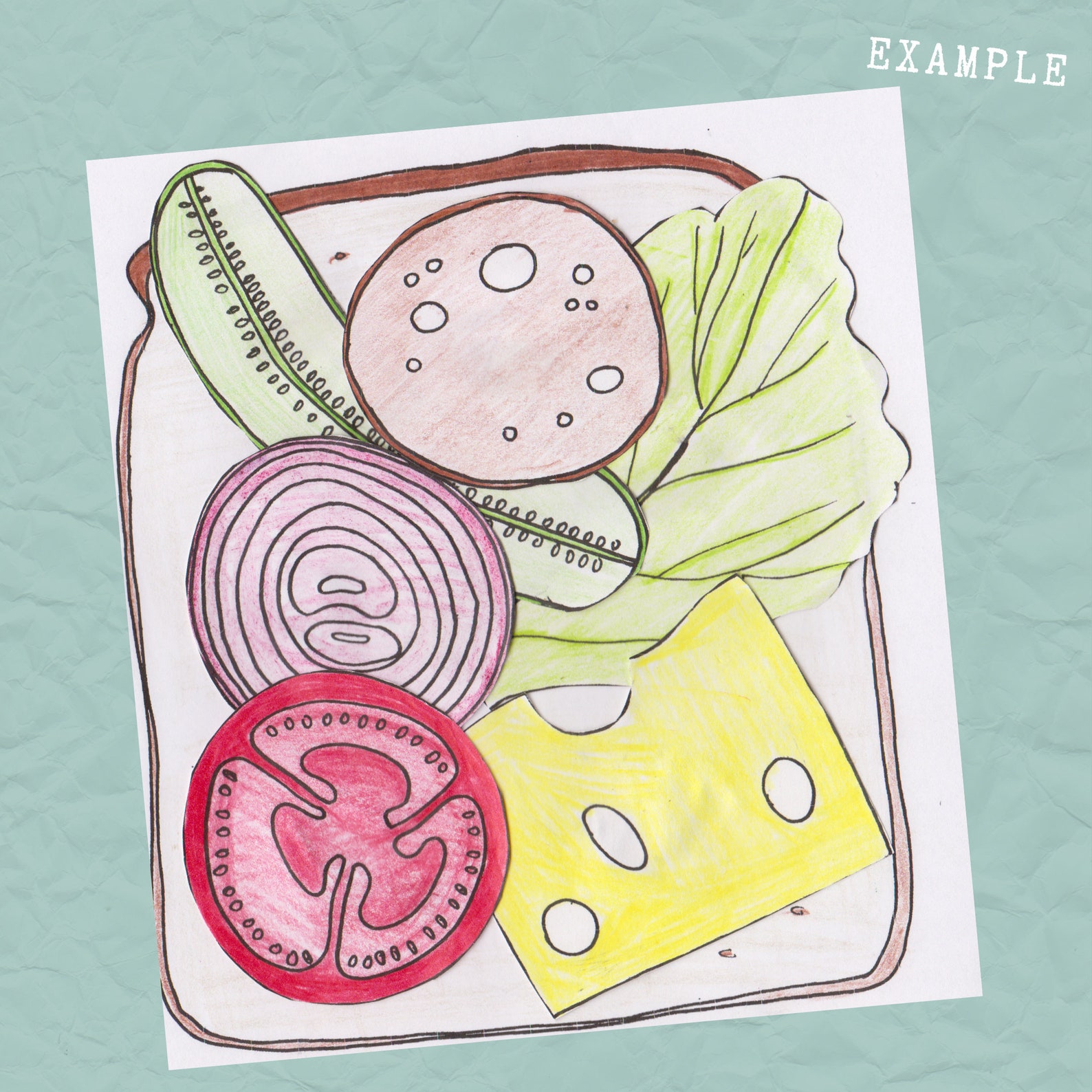 Sandwich Worksheets, Coloring Sheets, Coloring Pages, Printable ...