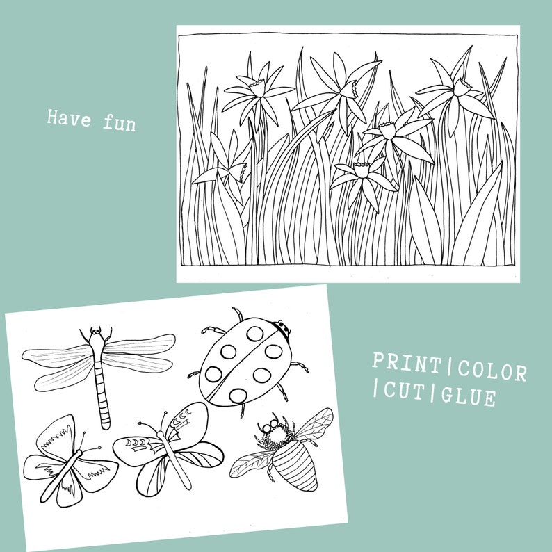 Meadow Worksheets, Coloring Sheets, Coloring Pages, Printable Worksheet ...