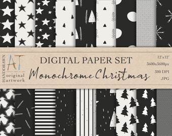 Rainbow Stars Digital Papers style 2 BONUS Pattern File - Etsy