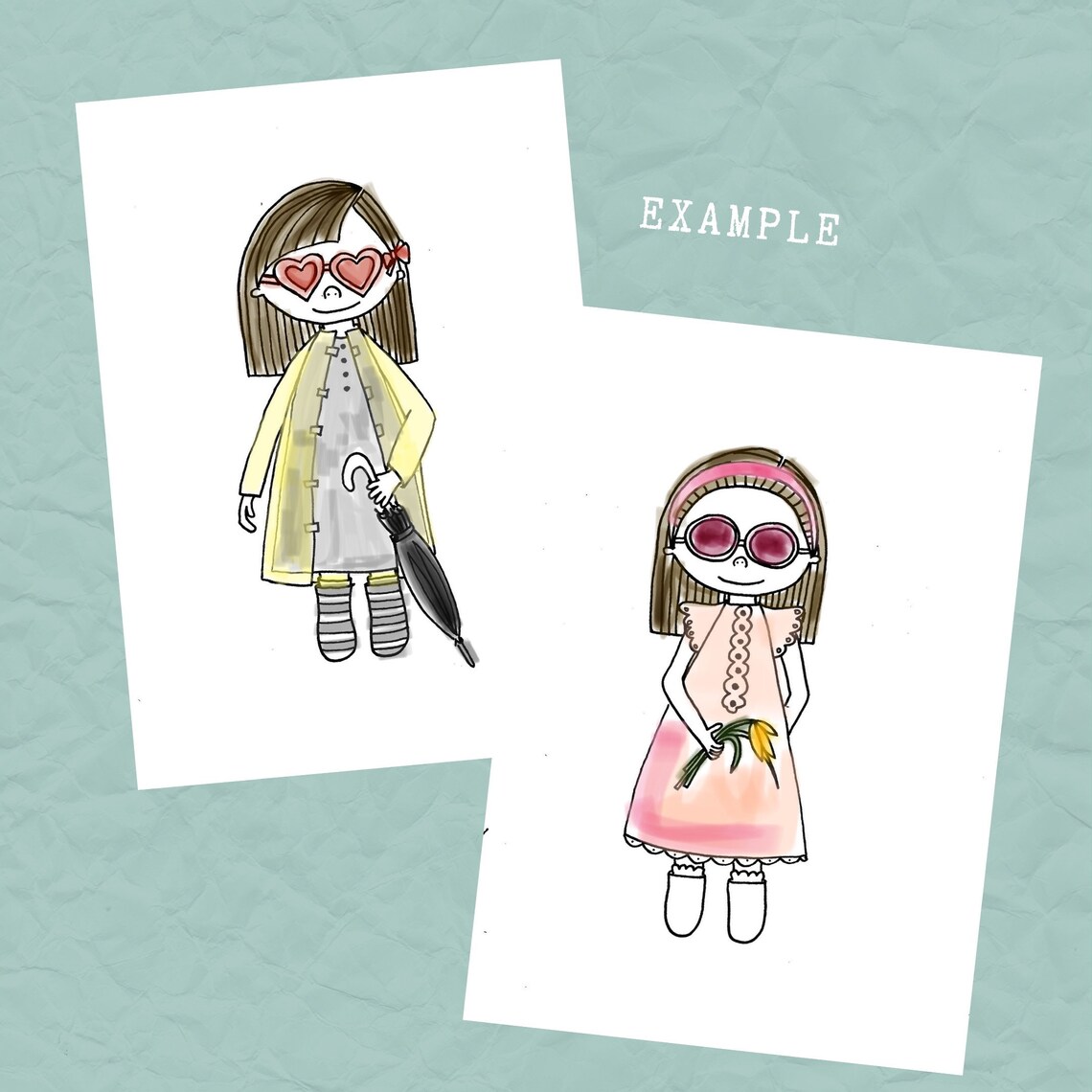 Annika, Hand Drawn, Printable Coloring Pages, Coloring Pages for Kids ...